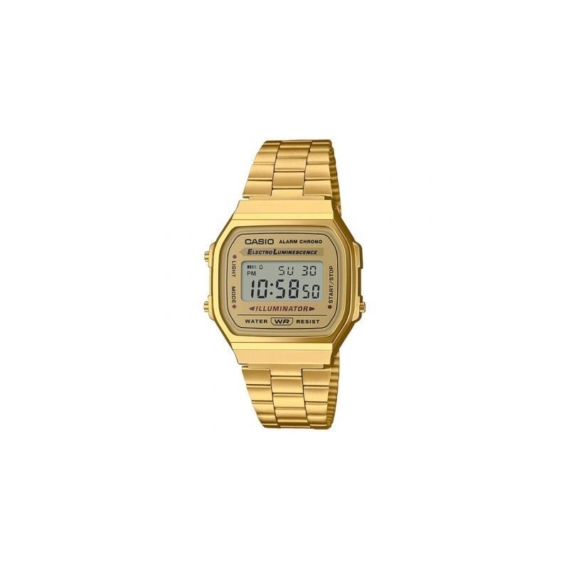 Reloj Digital Casio Vintage Iconic A168WG-9EF/ 38mm/ Dorado | Accitech
