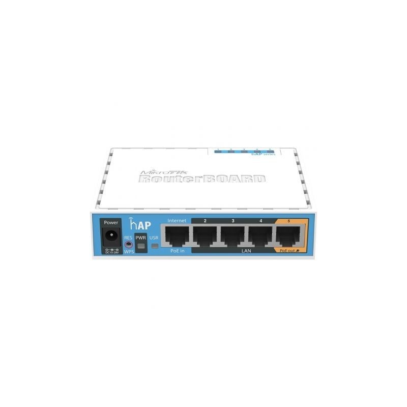 Switch Mikrotik RB951Ui-2nD 5 Puertos/ RJ45 10/100/ PoE | Accitech