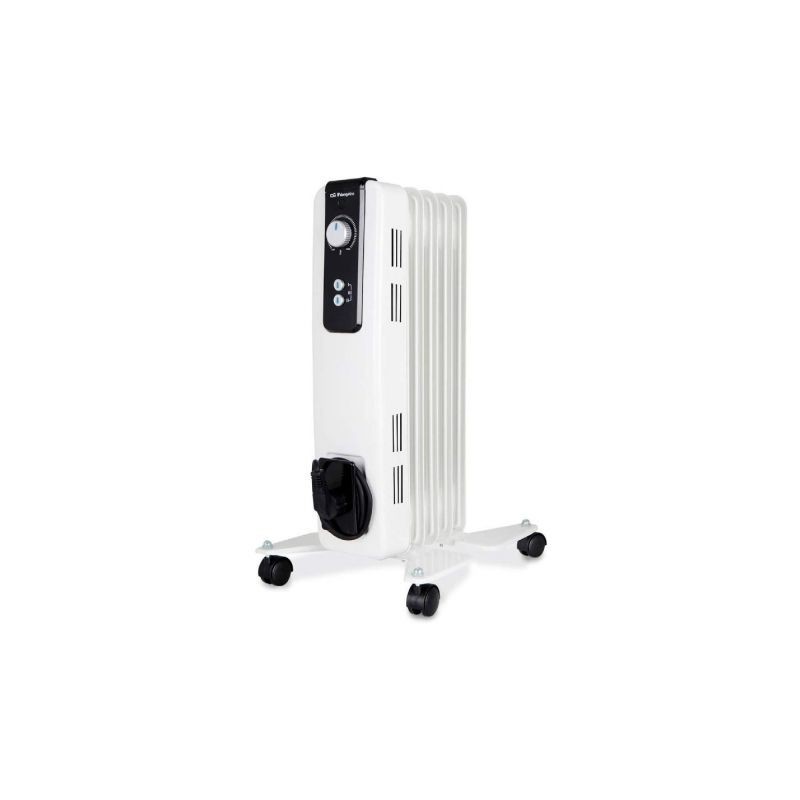 RADIADOR ORBEGOZO RH1000 5/ELEMENTOS 1000/WATIOS TERMOSTATO REGULABEL ...