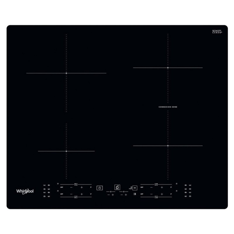 VITROCERAMICA DIGITAL WHIRLPOOL WB B8360 4/INDUCCION FLEX 7500/WATIOS ...