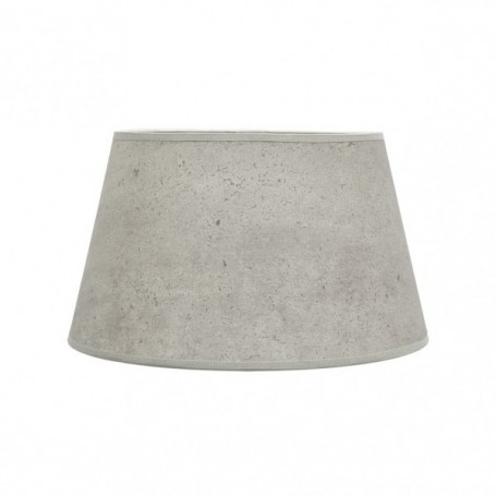 Pantalla Salma E27 Cemento Gris 40dx30dx25h Conica Abierta | Accitech