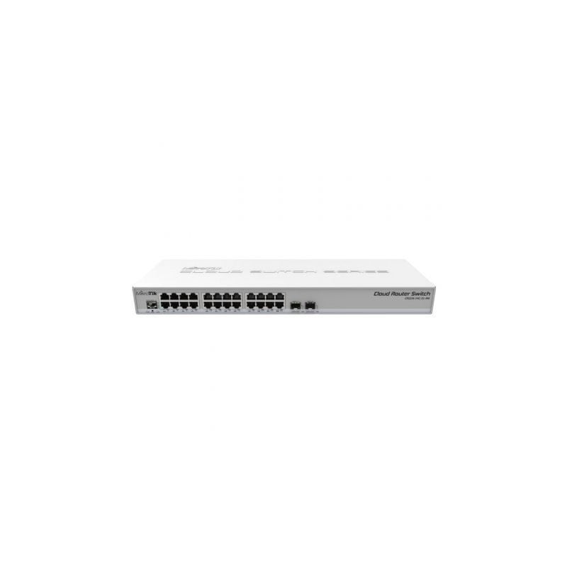 Switch Router Mikrotik CRS326-24G-2S+RM 26 Puertos/ RJ45 10/100/100 ...